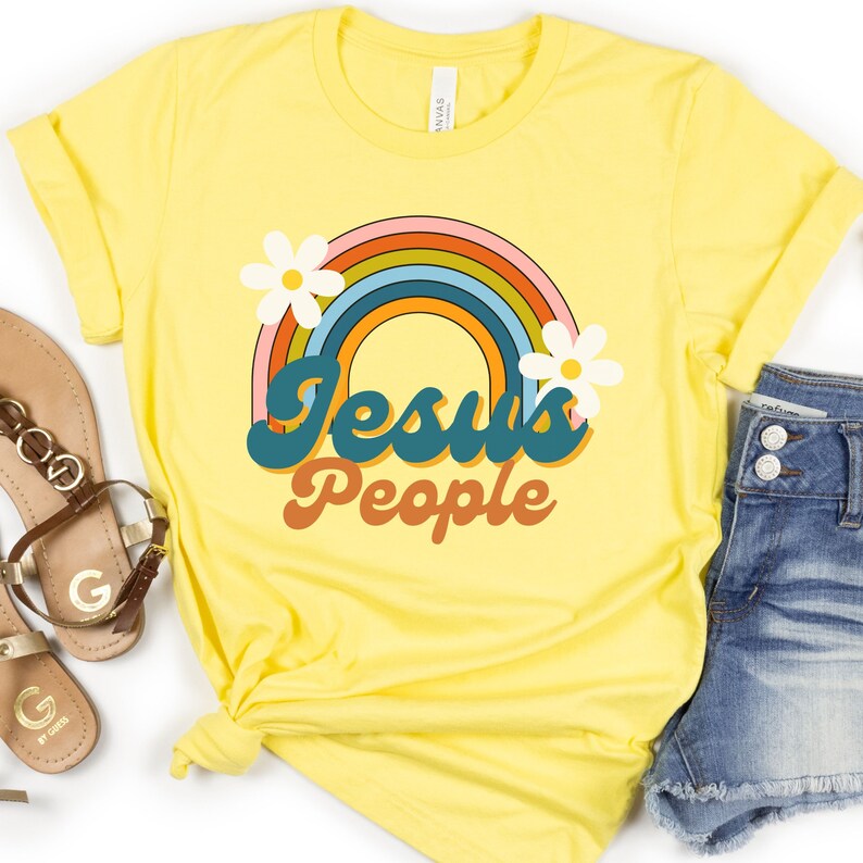 Jesus Hippie Shirt, Jesus People Tee Shirt, 1970's Vintage Tee Shirt ...