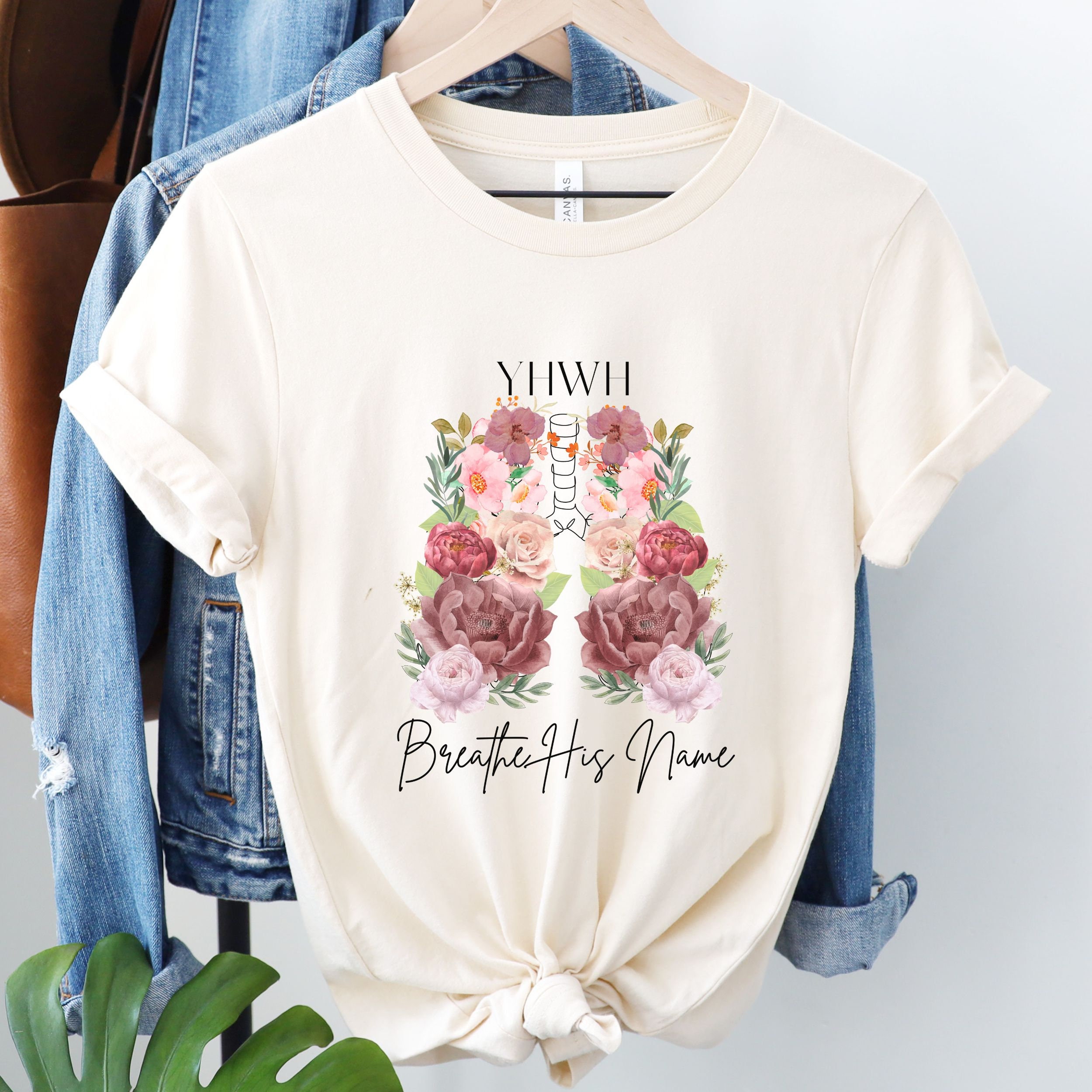 Yahweh Breath Shirt, Messianic Yahweh T-shirt, Christian Clothing ...