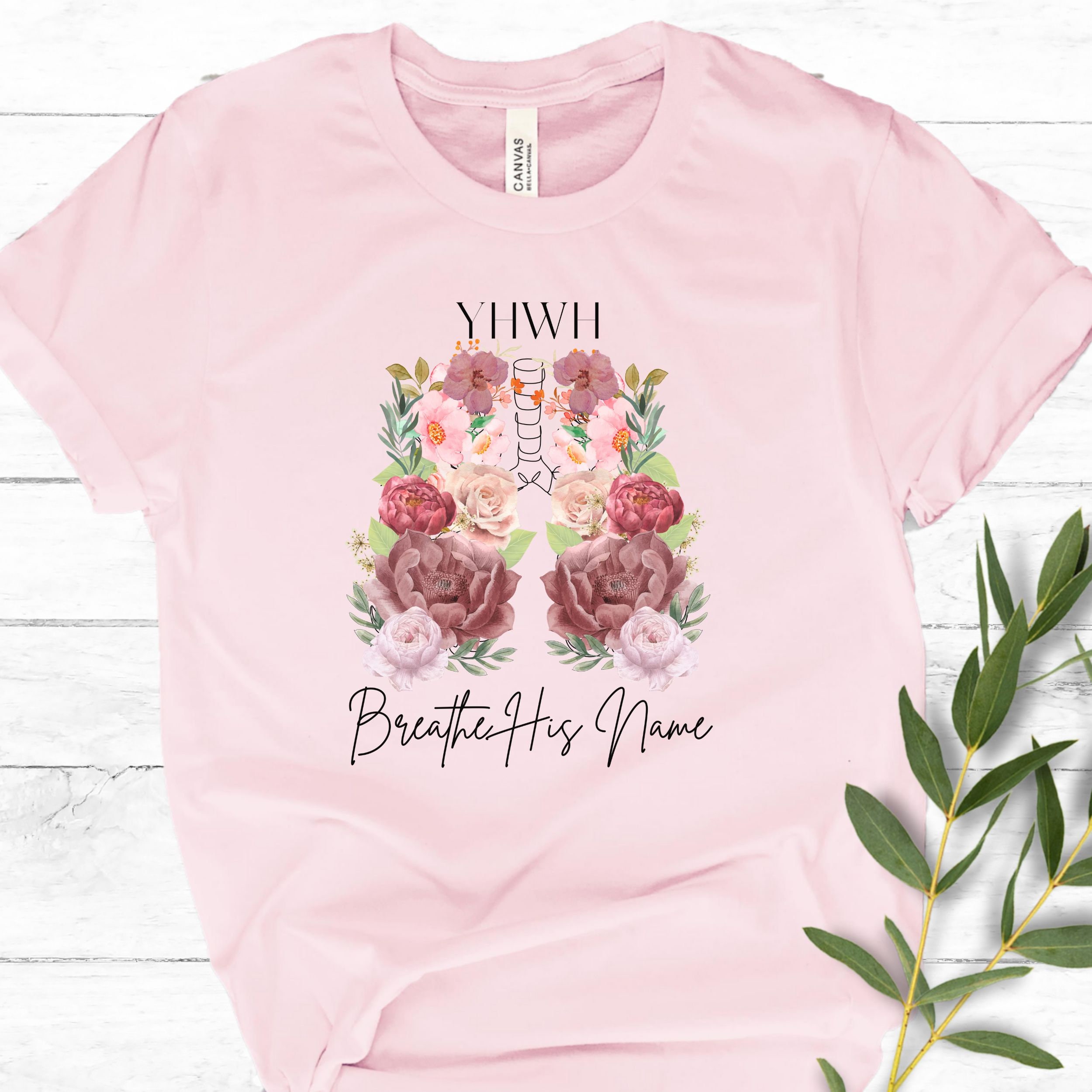 Yahweh Breath Shirt, Messianic Yahweh T-shirt, Christian Clothing ...