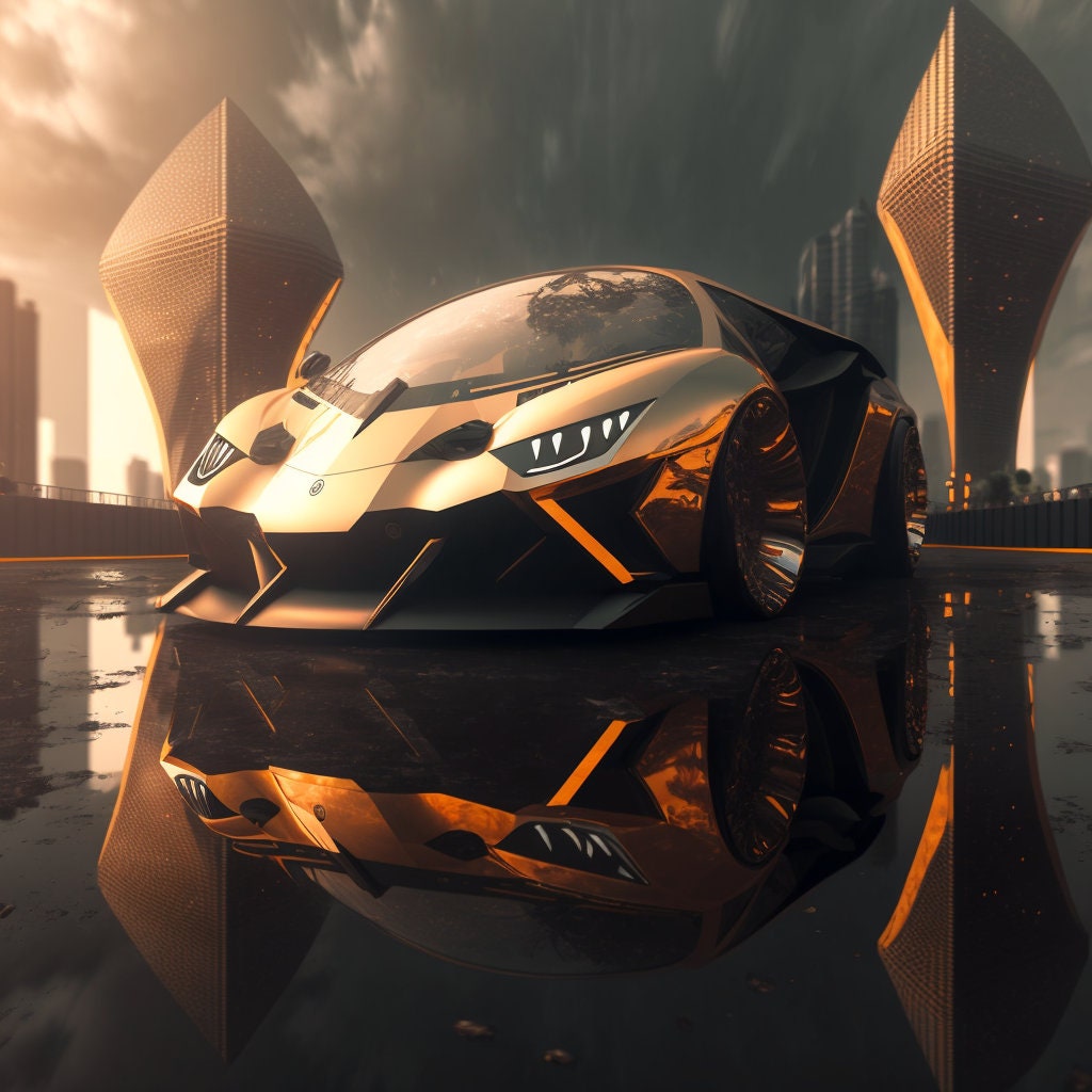 Futuristic Lamborghini Veneno