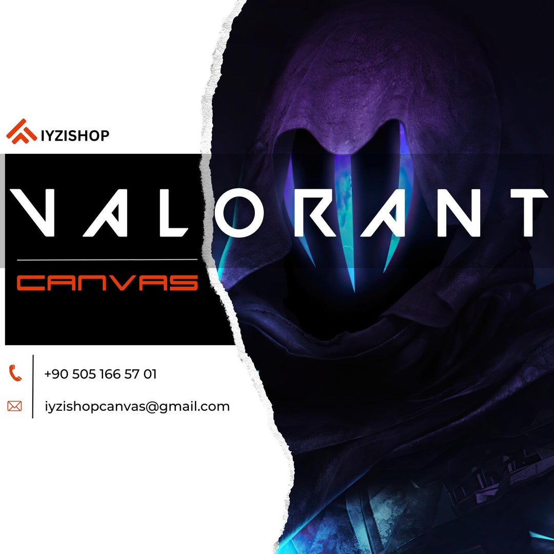 Omen Valorant Wall Art Canvas Panel Print Poster Wall Decor - Etsy