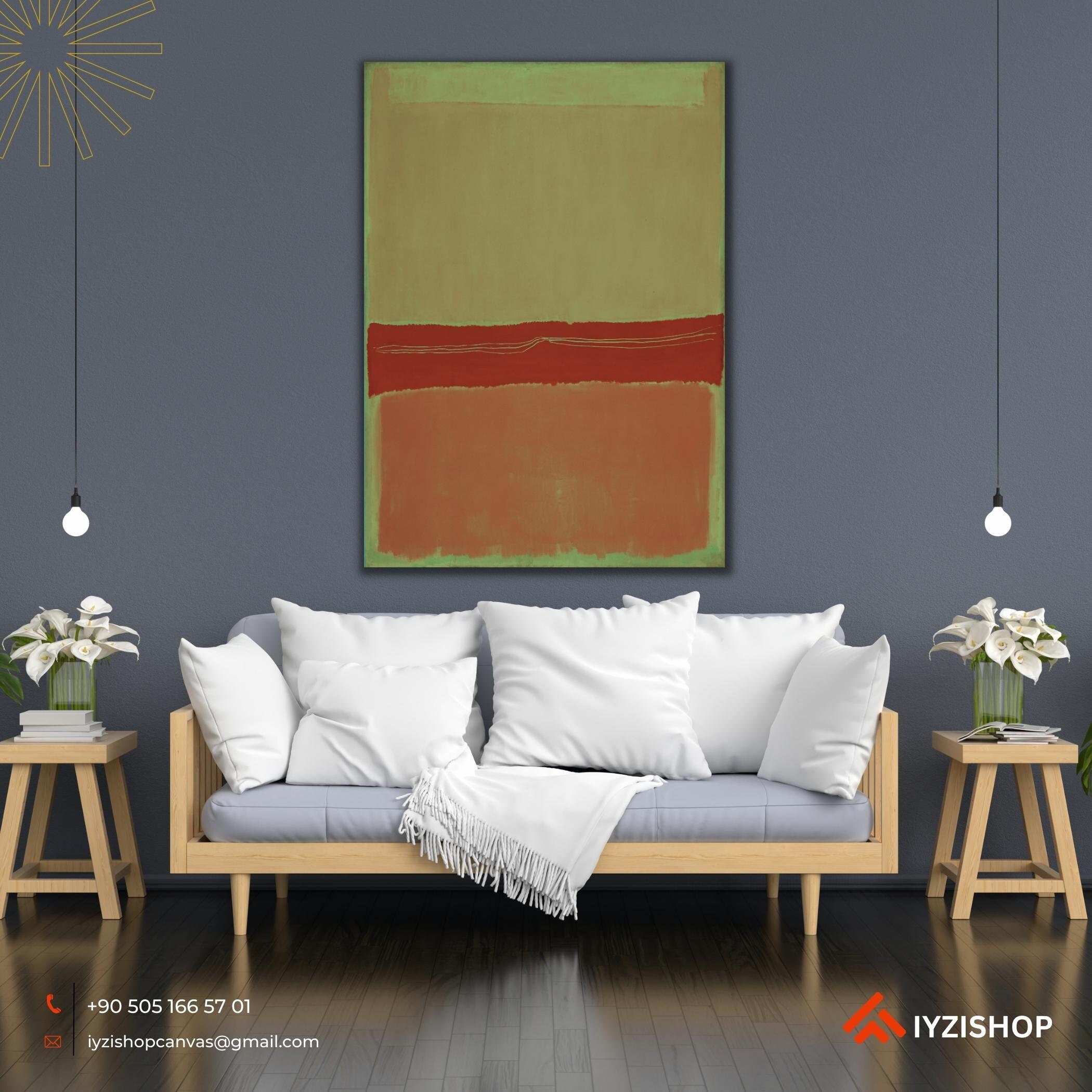 Mark Rothko Style Canvas Panel Print Mark Rothko Poster - Etsy