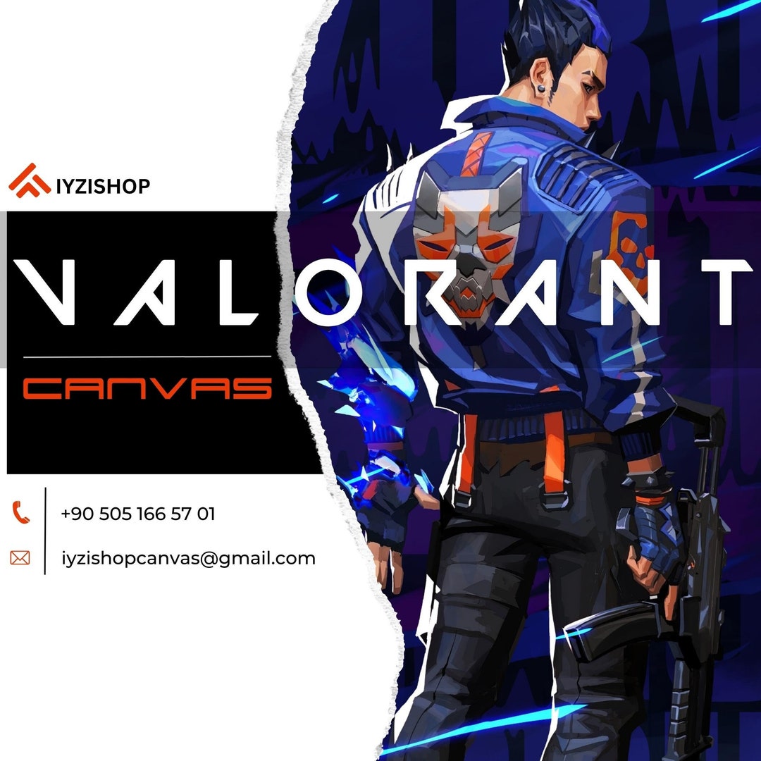 Yoru Valorant Wall Art Canvas Panel Print Yoru Poster Wall - Etsy