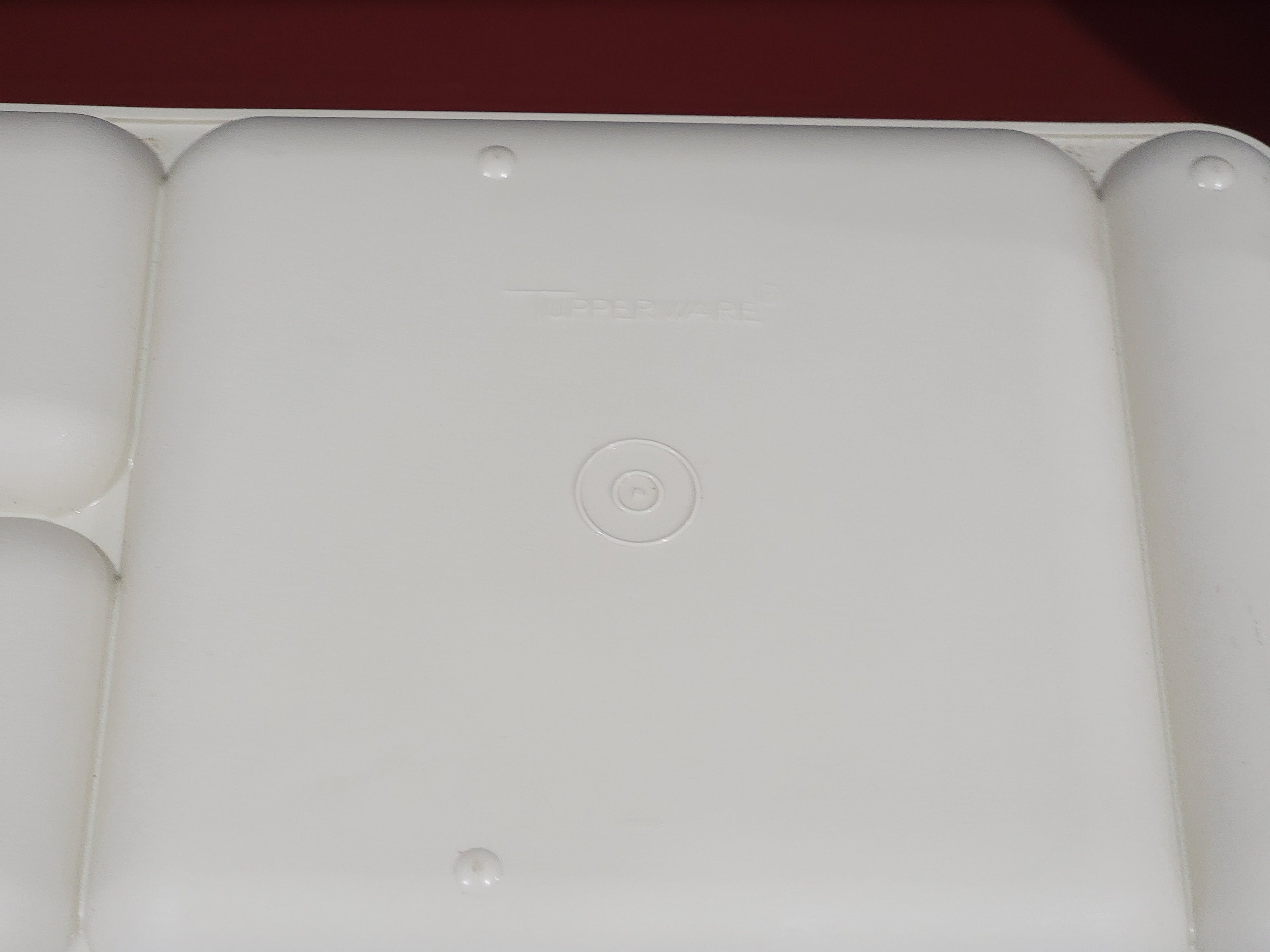 Vintage Tupperware Serving Trays, TV Trays, Cream Tupperware 1535-8 - Etsy