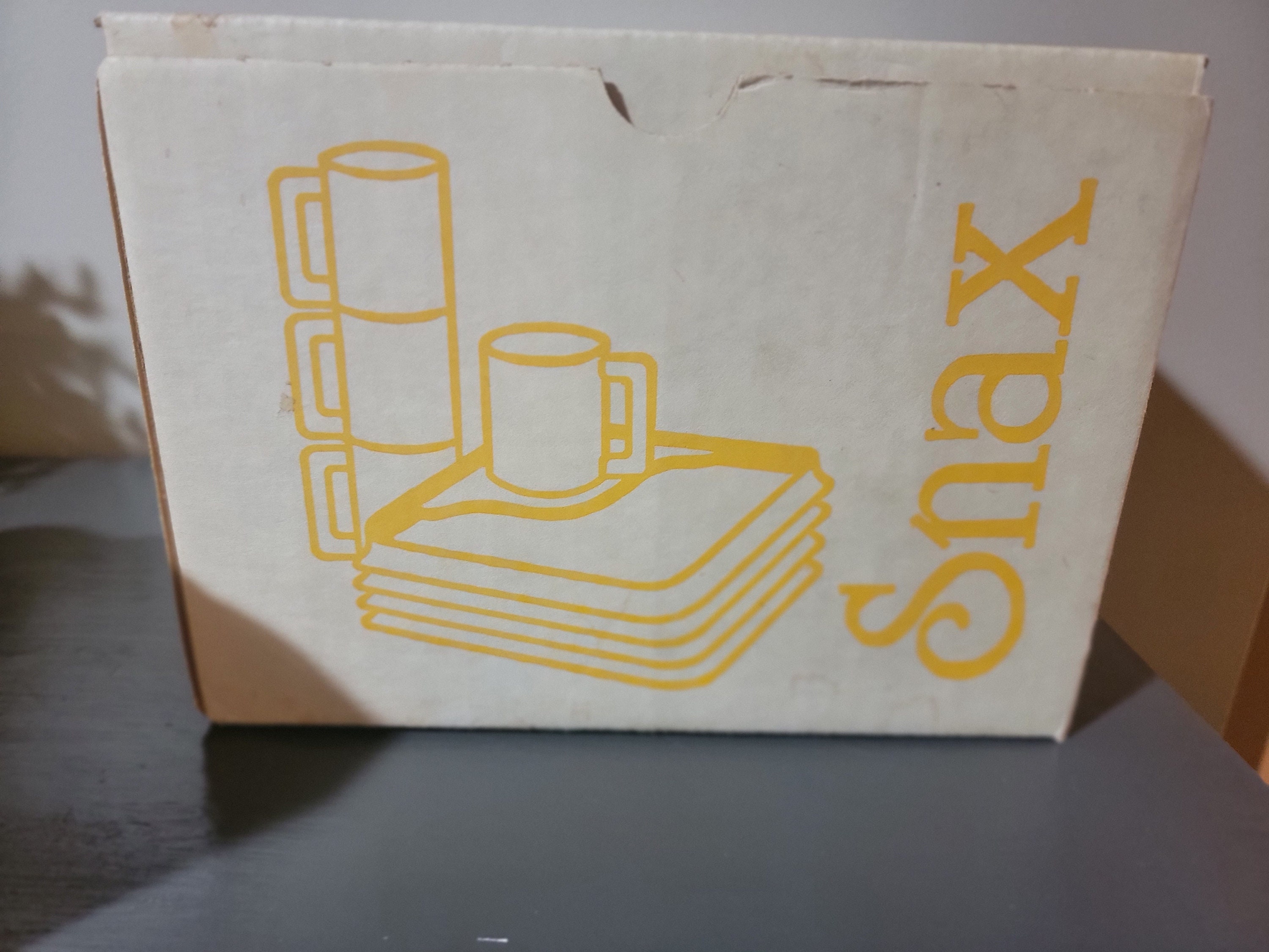 Vintage Snax Set by Ingrid - Yellow Color - Etsy