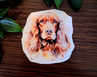 Cocker Spaniel Sticker - Etsy