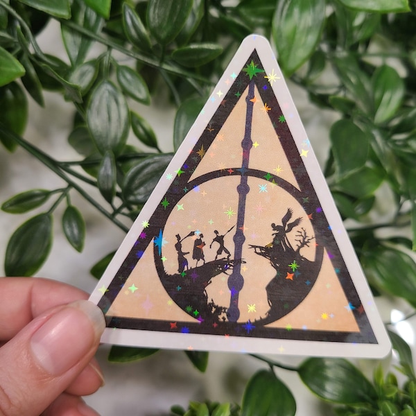 Deathly Hallow Decal - Etsy