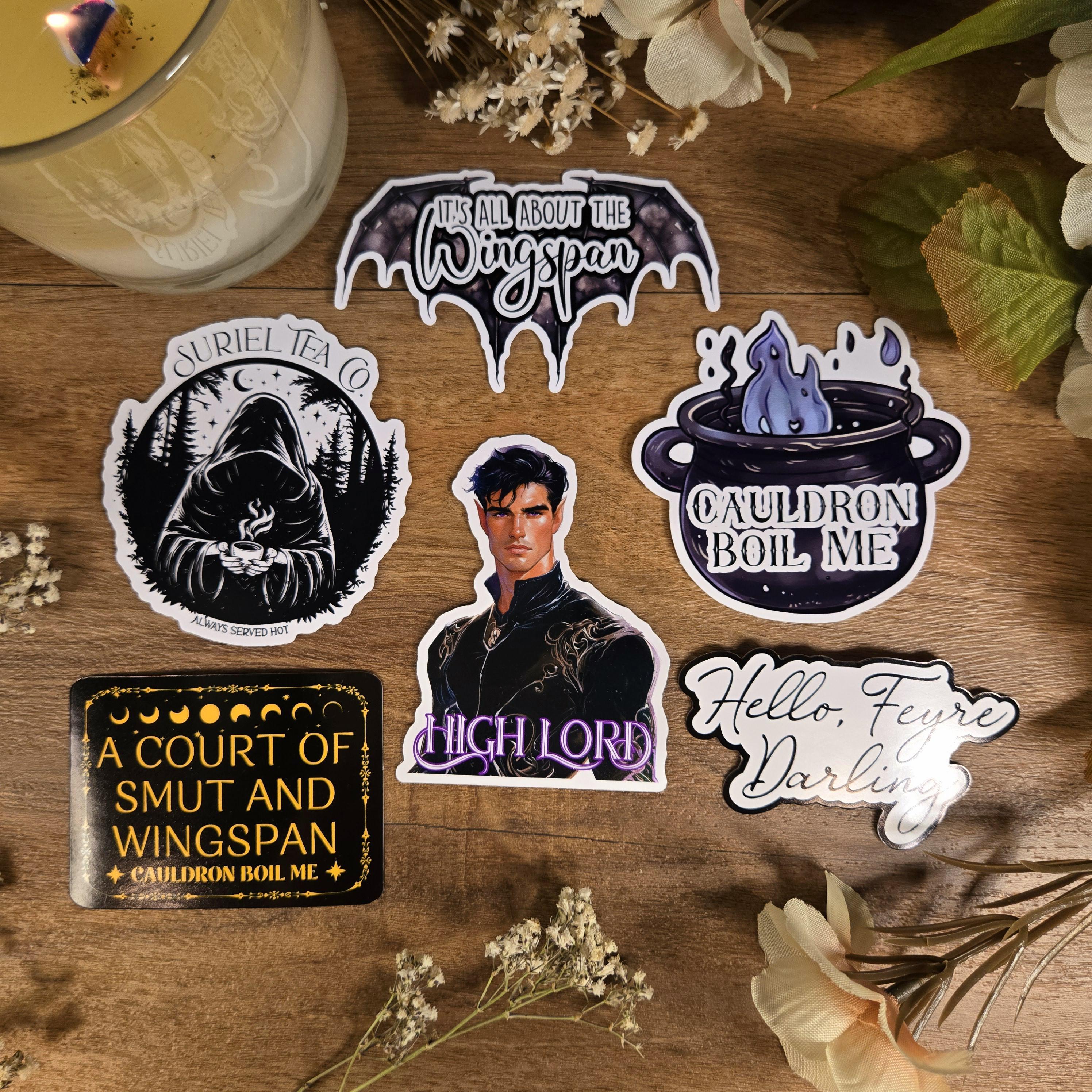Prythian Map Sticker: A Court of Thorns and Roses Vinyl Decal - Etsy