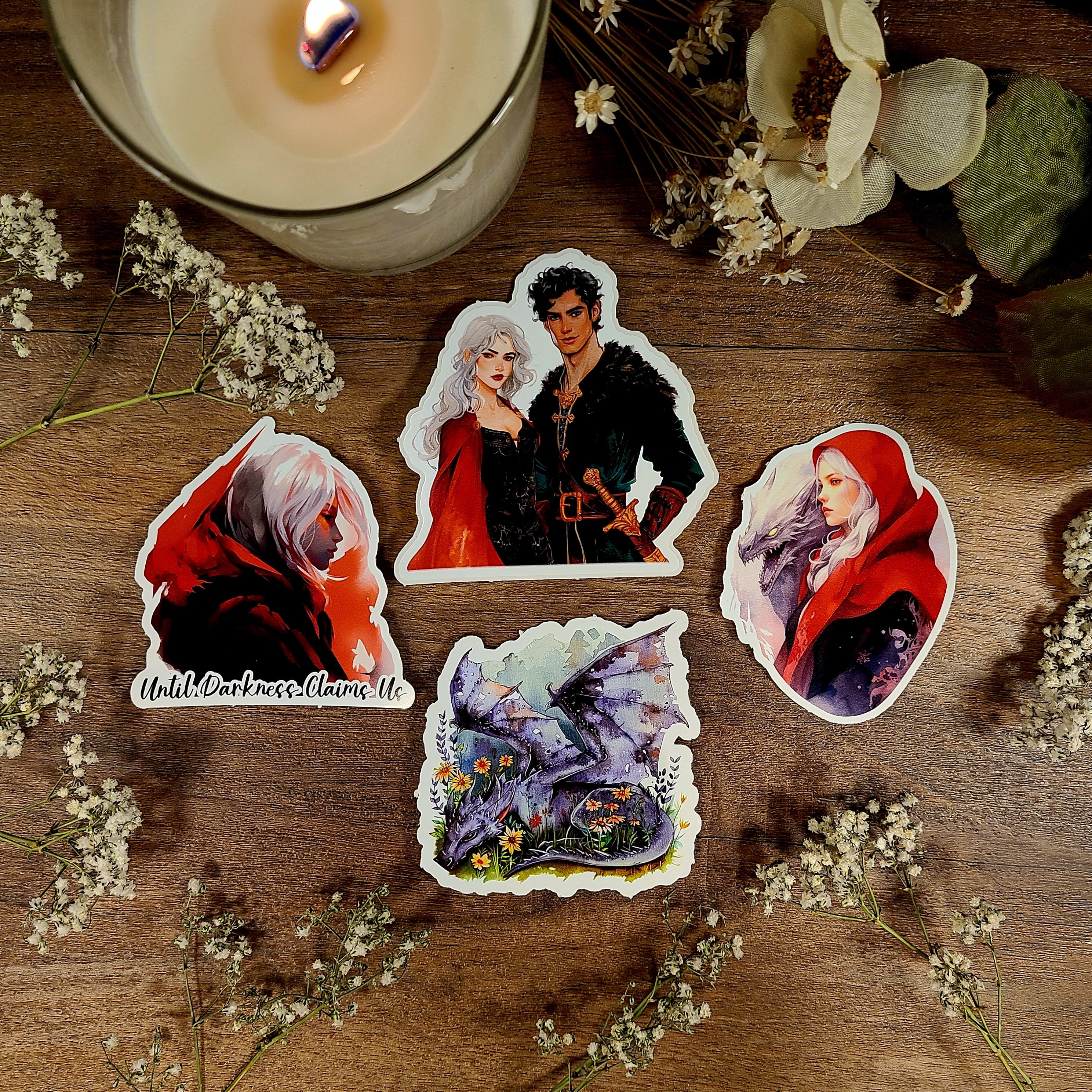 Throne of Glass Vinyl Sticker Decal: Manon, Aelin, Abraxos - Etsy