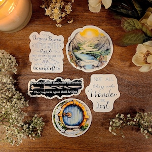 Lord of the Rings Tolkien Quote, Not All Those Who Wander Are Lost ...