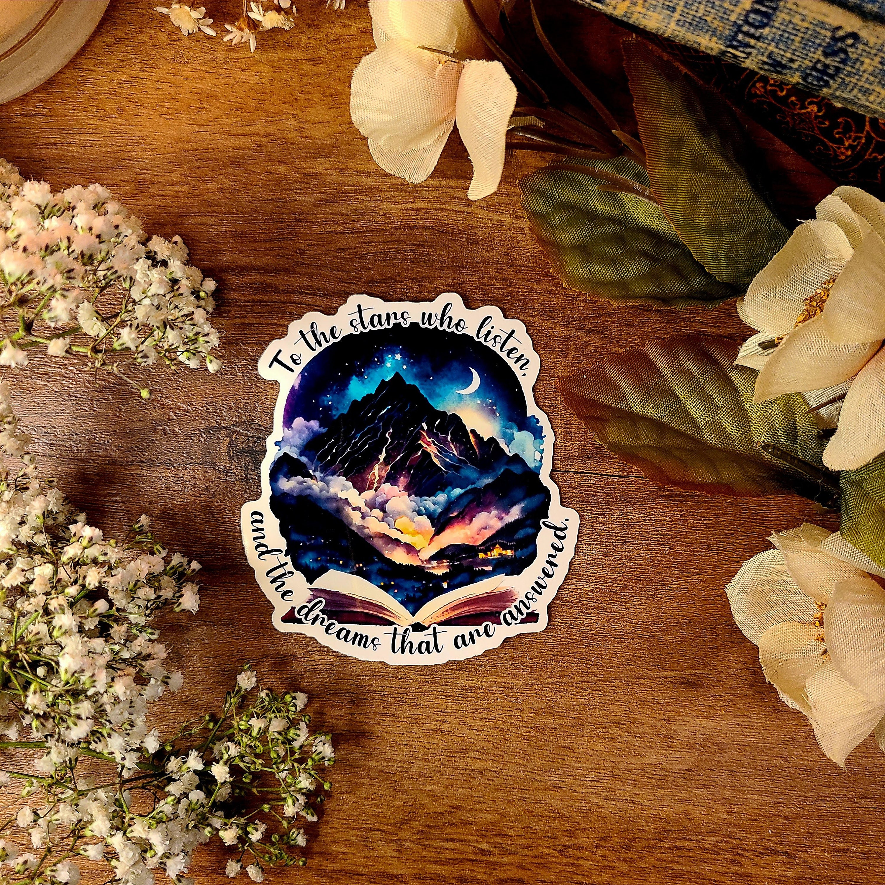 Prythian Map Sticker: A Court of Thorns and Roses Vinyl Decal - Etsy