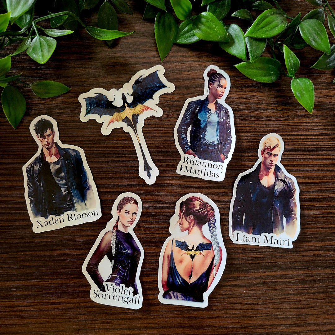 Vierter Flügel Violet Sorrengail Xaden Riorson Rhiannon - Etsy.de