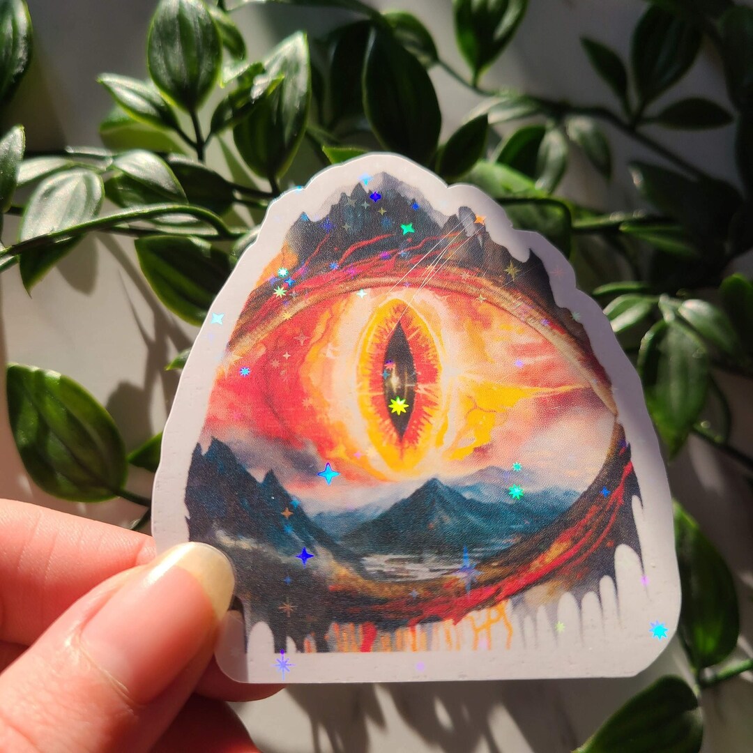 Eye of Sauron in Mordor Middle Earth Magical World Gandalf - Etsy