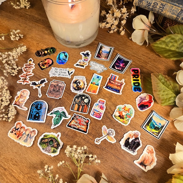 Mini Stickers - Etsy