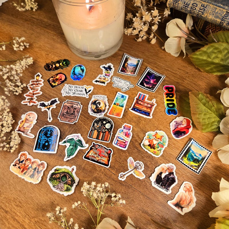 Mini Stickers - Etsy