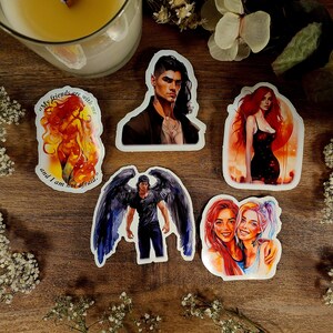 Bryce Quinlan Fire Sprites Vinyl Sticker - Crescent City SJM Decal - Etsy