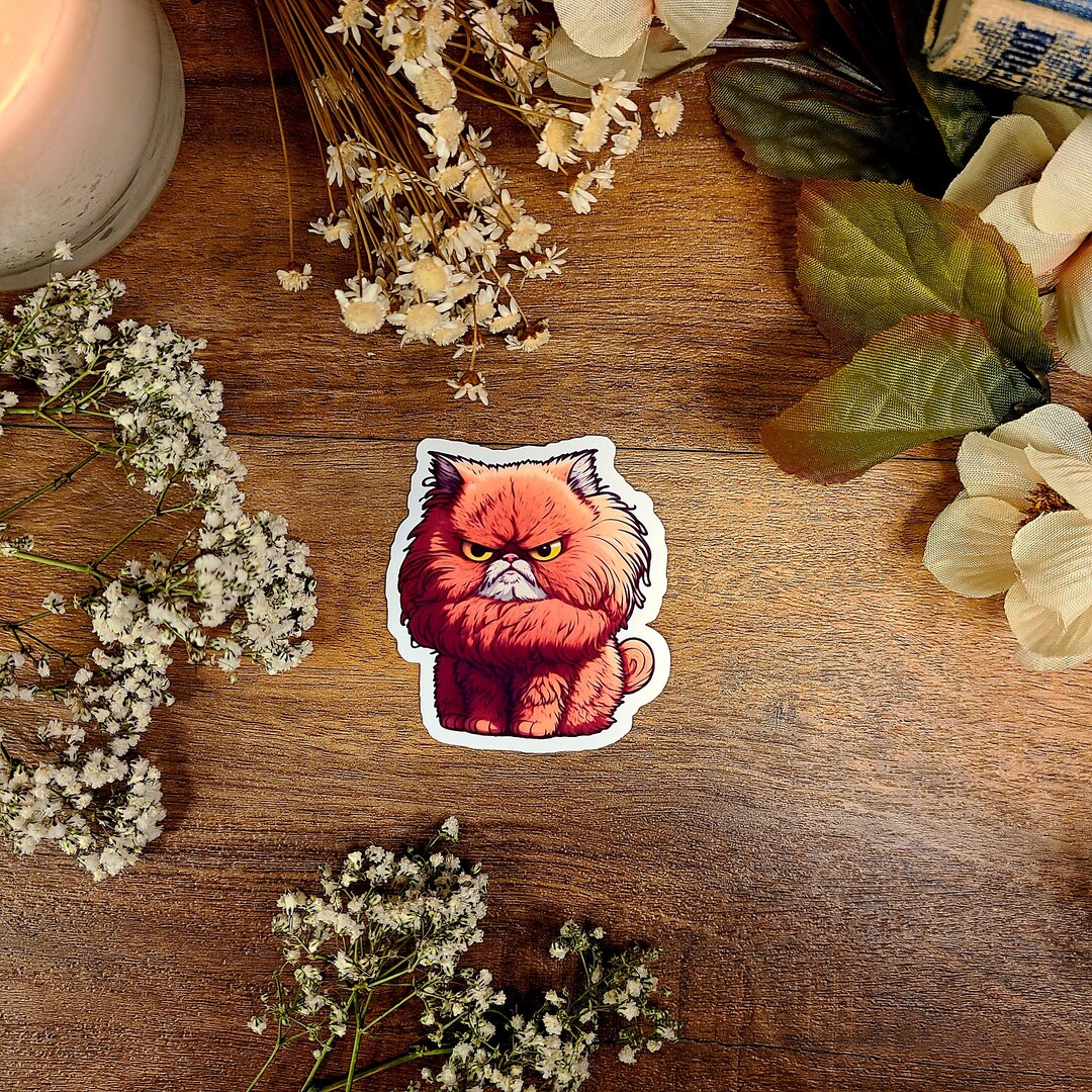 Grumpy Magic Cat, Magic Castle, Wizard and Witch, Wand, Cute Chibi ...