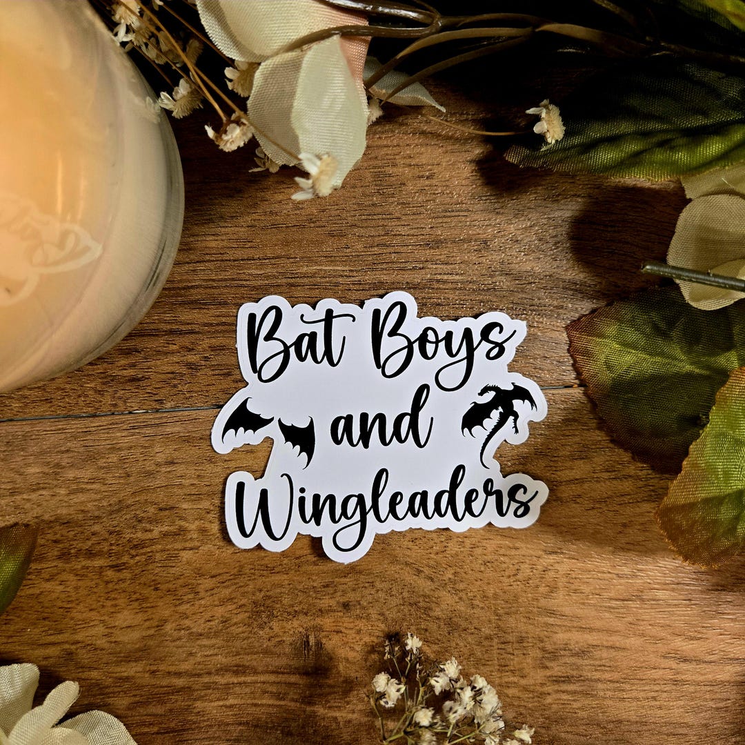 ACOTAR, Fourth Wing, Xaden, Batboys Sticker, Cassian, Azriel, Wingspan ...