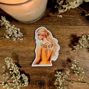 ACOTAR Character Tattoo Stickers: Feyre, Bryce, Aelin Vinyl Decals - Etsy