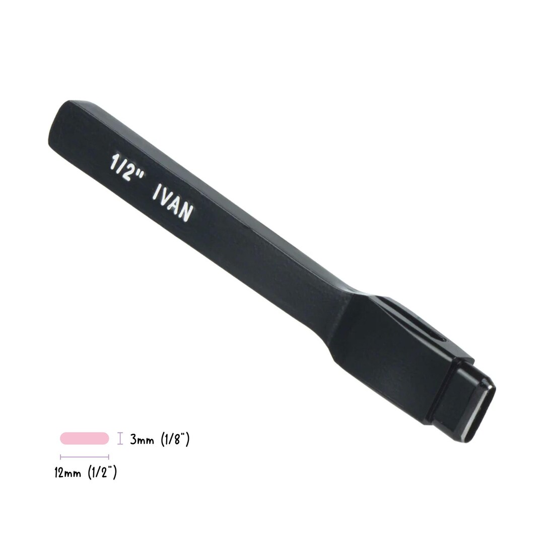 PREMIUM Carbon Steel Oblong Punches | Belt Slot Punch for Leather ...