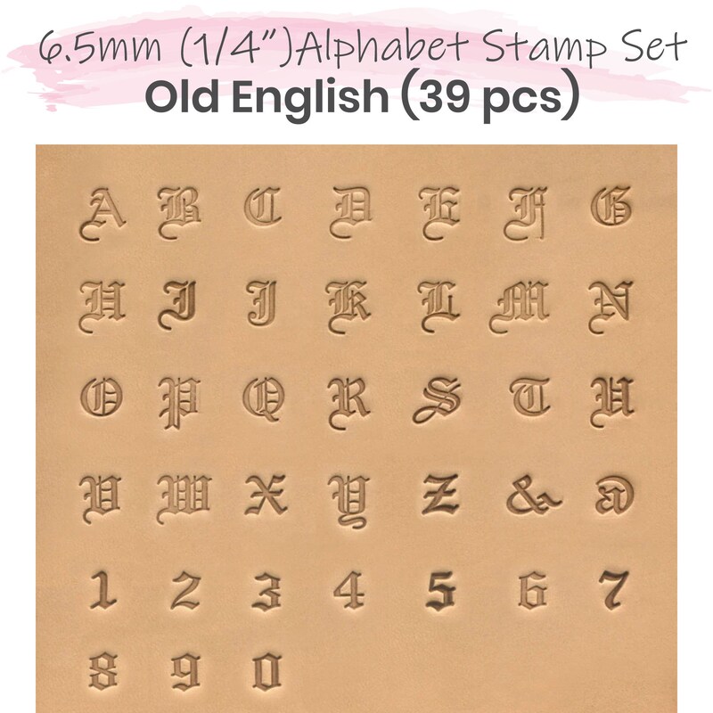 Alphabet Stamps - Etsy