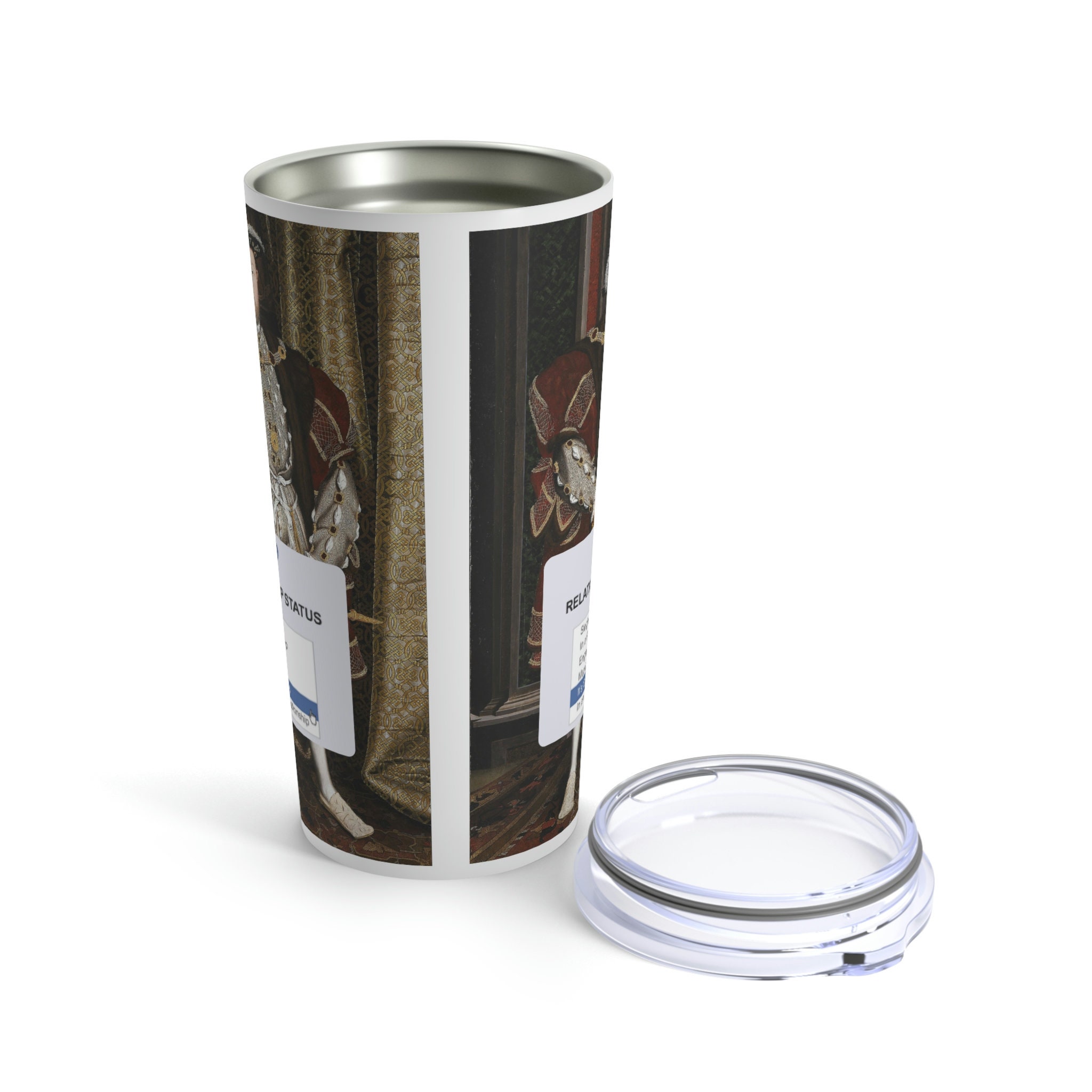 Henry VIII "it's Complicated" 20oz Tumbler – Funny History Gift - Etsy