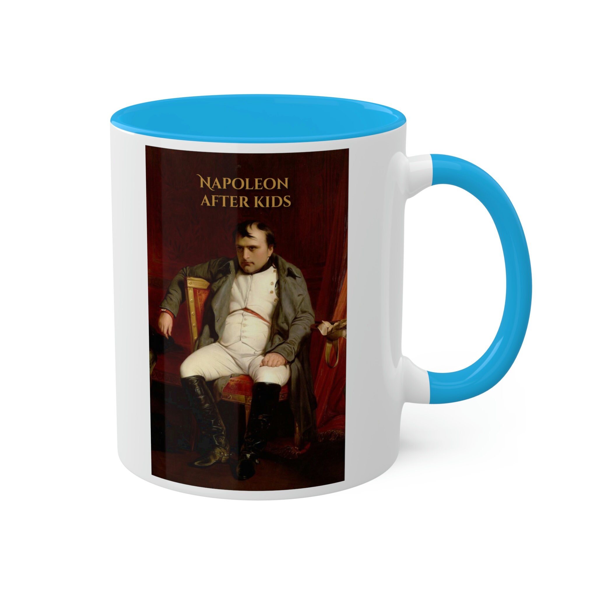 Personalized Napoleon Before & After Kids History Coffee Mug | Dad Life ...