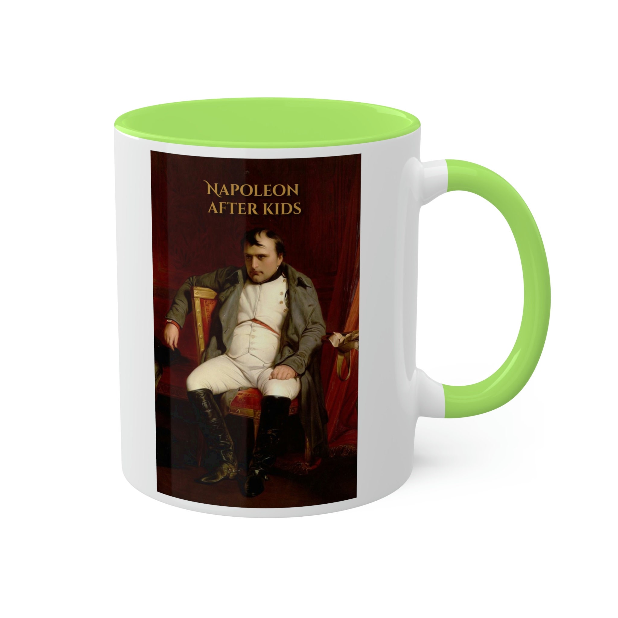 Personalized Napoleon Before & After Kids History Coffee Mug | Dad Life ...