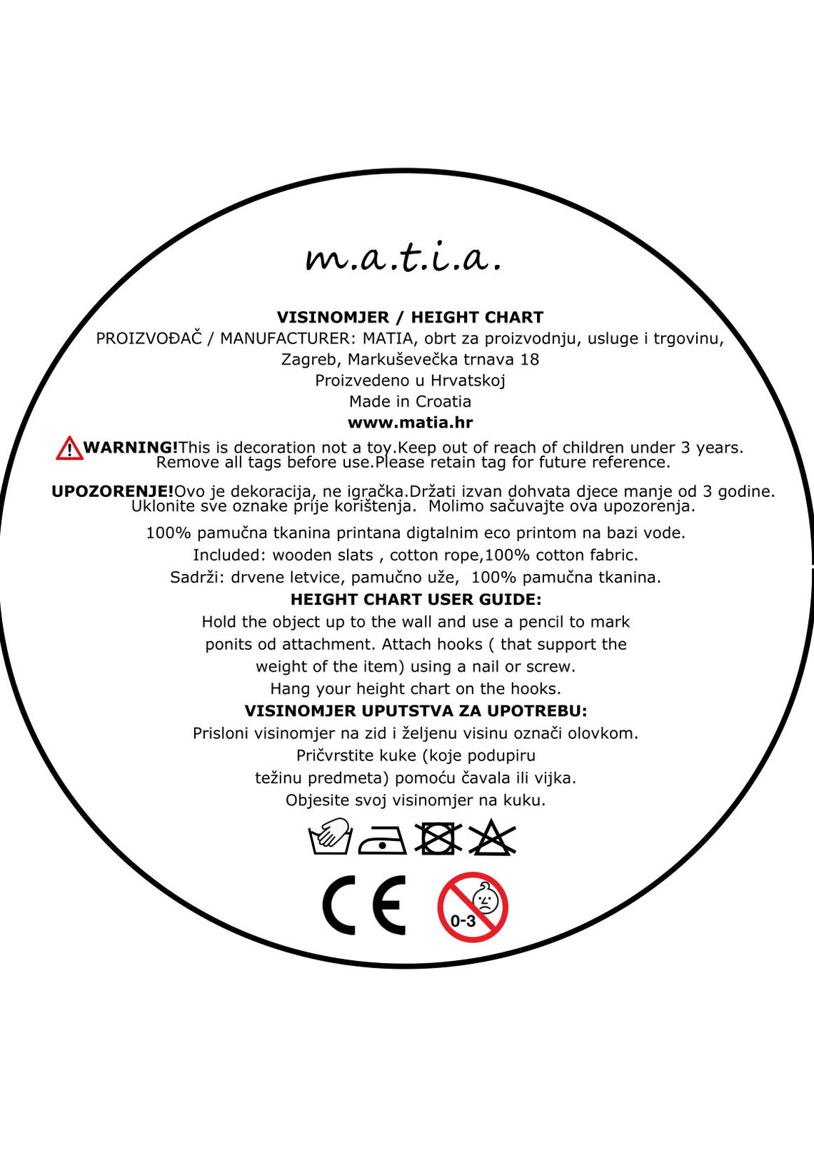 Height Chart, Height Ruler,personalized Growth Chart, Scandi Height ...