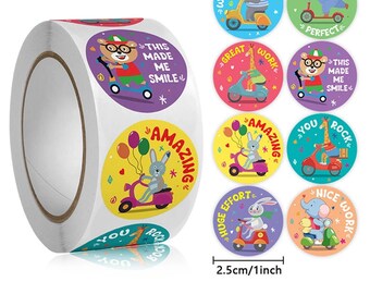 144 Well Done Busy Bee 30 Mm Reward Stickers for School - Etsy UK