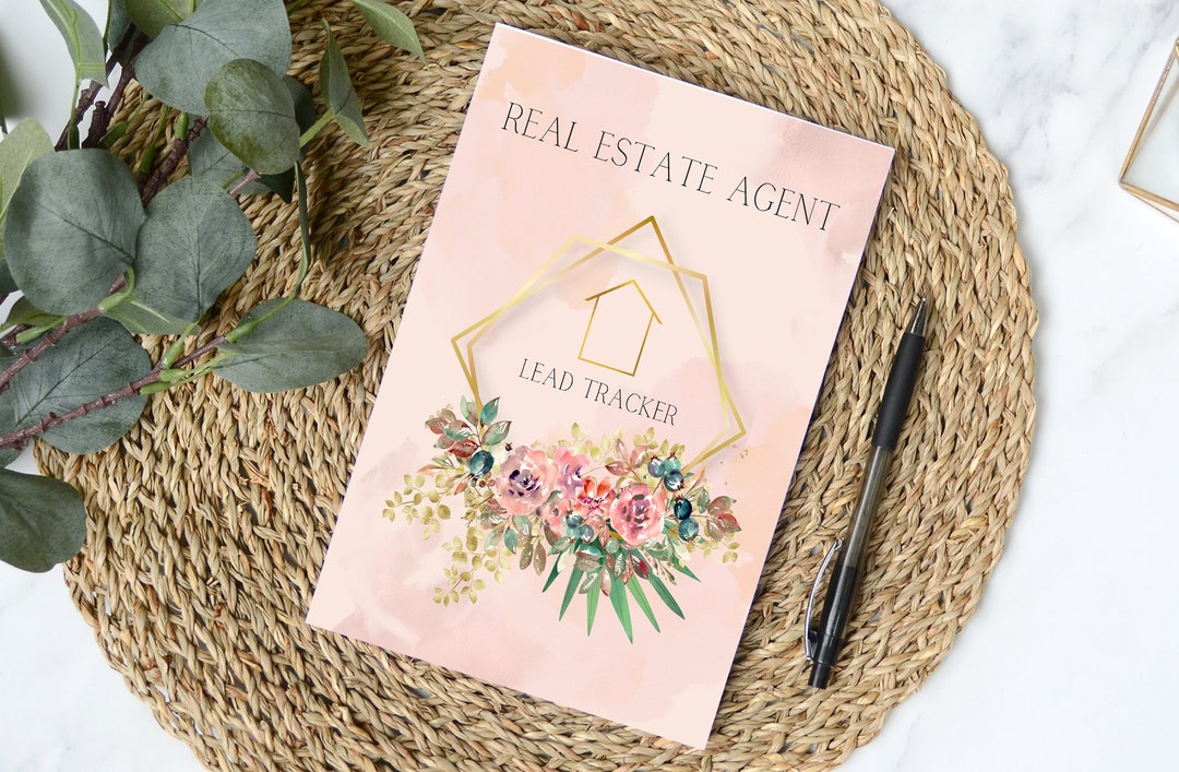 Realtor Notebook, Real Estate Notebook, Physical Notebook, Lead ...
