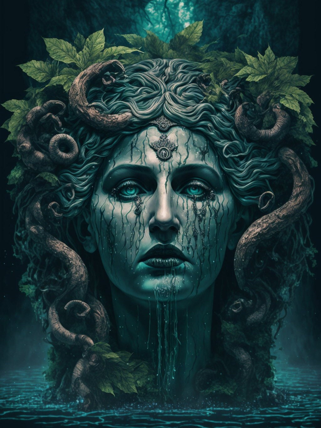 Digital Download I Greek Mythology Medusa Fantasy - Etsy