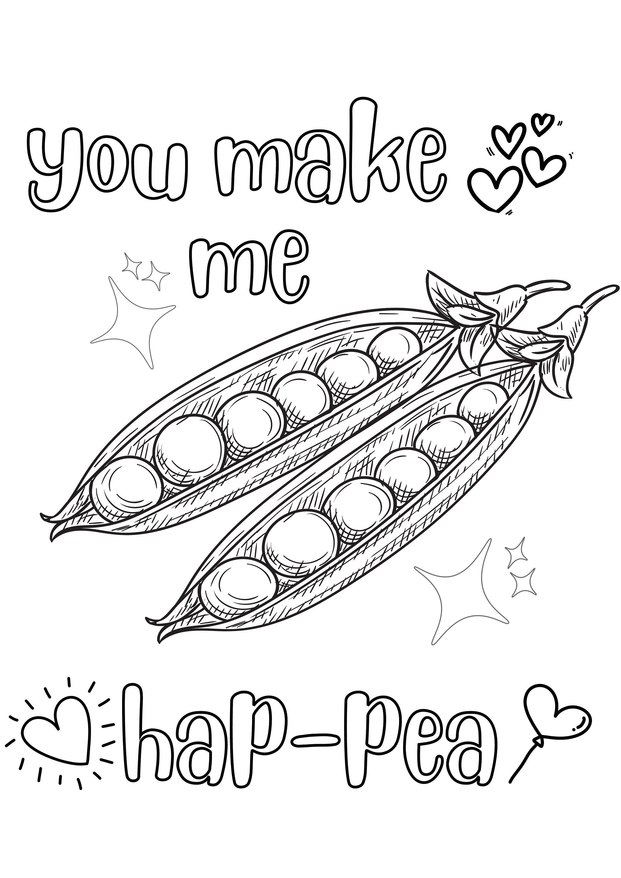 30 Valentine's Day Coloring Pages- INSTANT DOWNLOAD- for Adults and ...