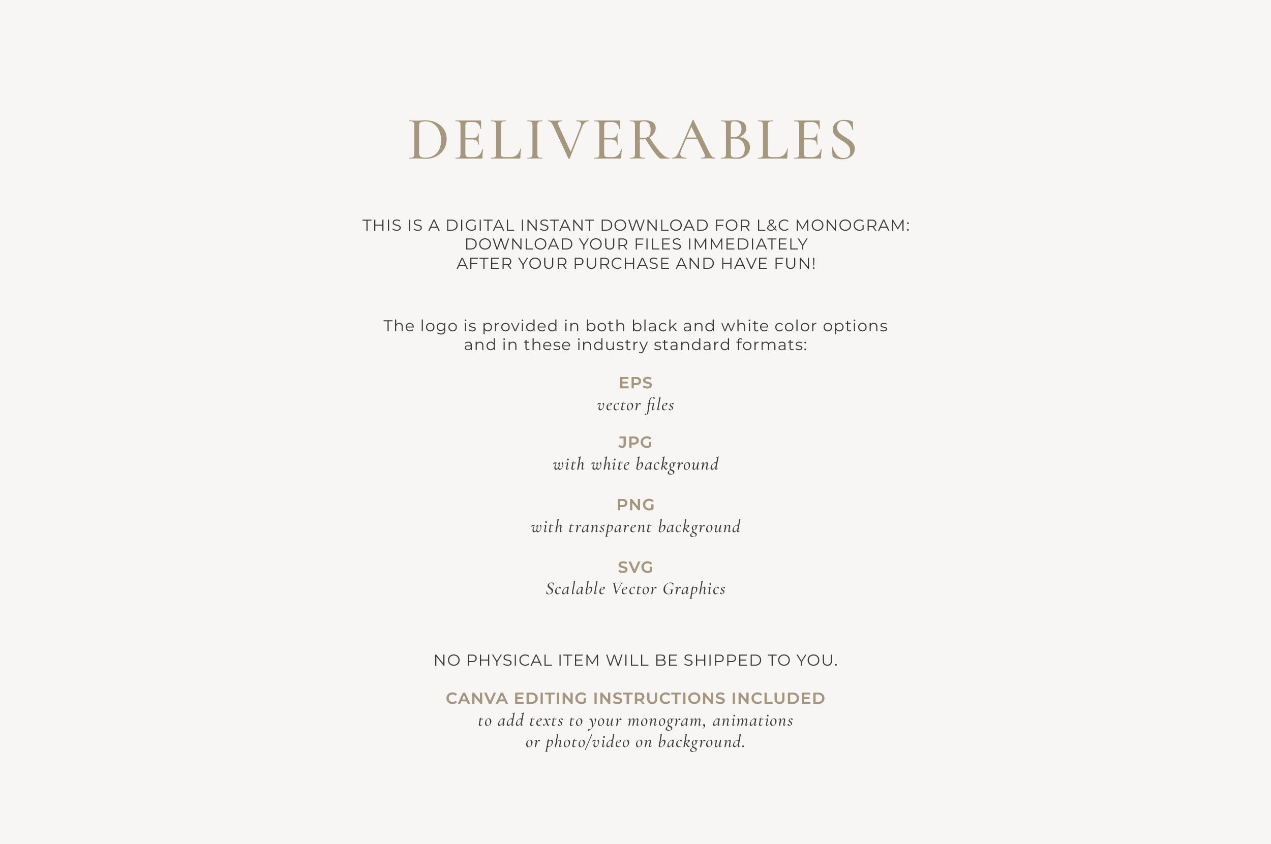 Modern Wedding Monogram Premade Logo Design Wedding Couple - Etsy