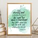 Joshua 1:9 Bible Verse Print, Digital Download, Calligraphy, Hand ...