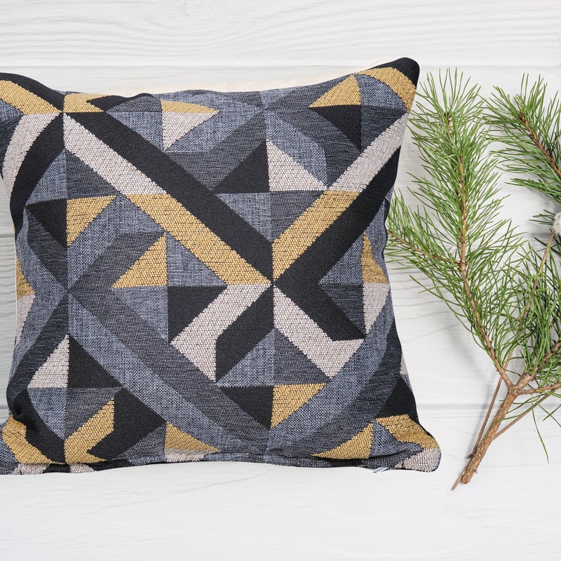 Triangle Pillow - Etsy