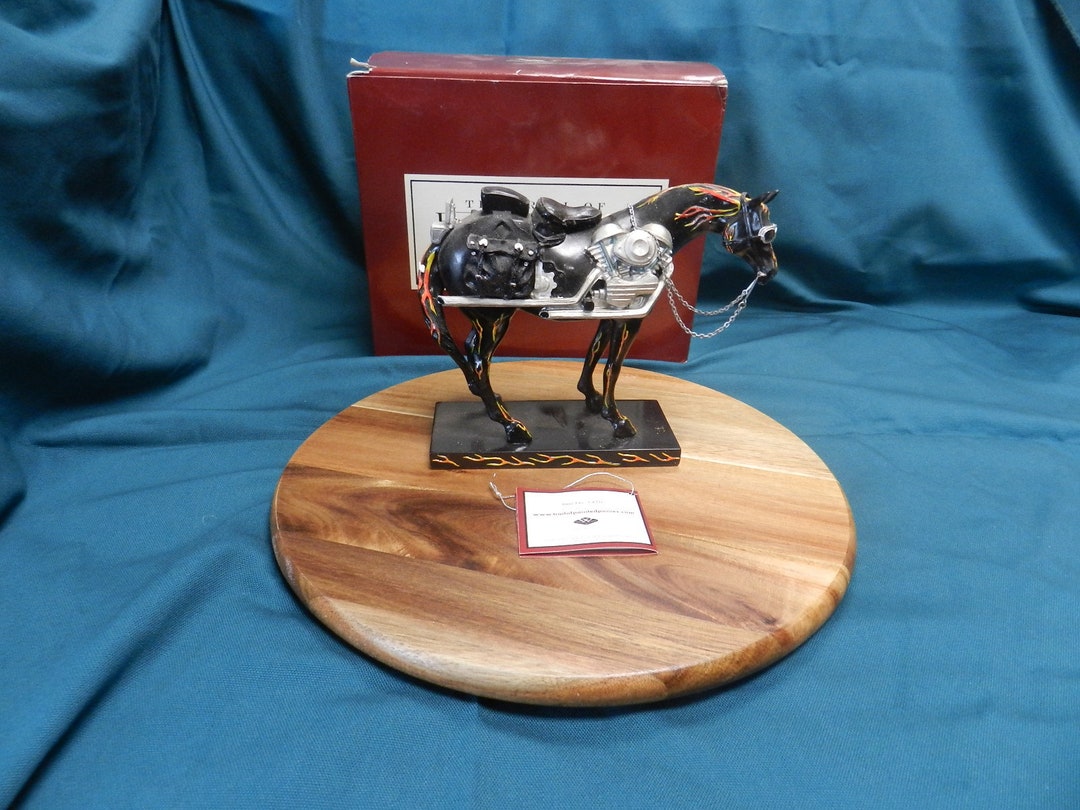 MOTORCYCLE MUSTANG - "trail of the Painted Ponies" 2003 #1450 - Etsy
