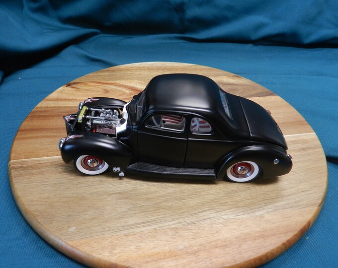 Danbury Mint 1940 Ford Coupe Vintage Hot Rod With Title & Box Primer ...