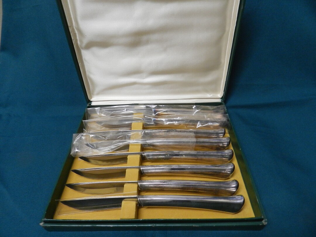 1847 Rogers Bros. - Blade by Case - Miracle-edge Serrated SET OF 8 ...