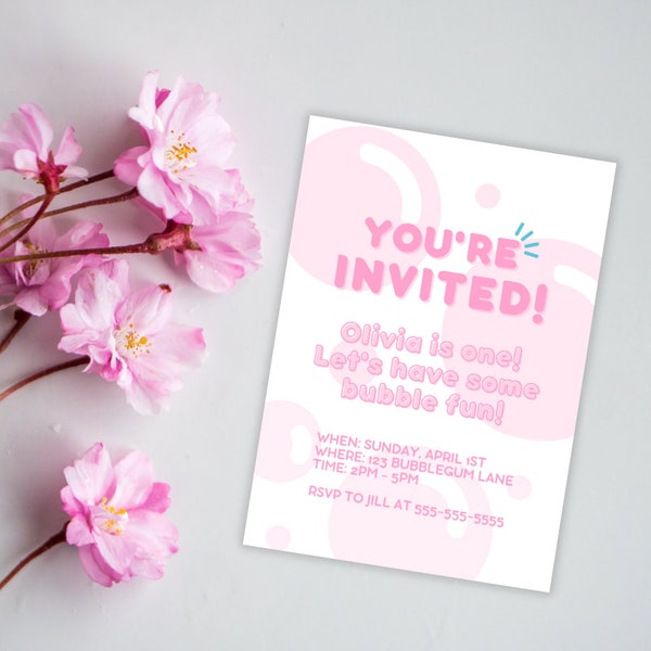 Bubble Gum Party - Etsy