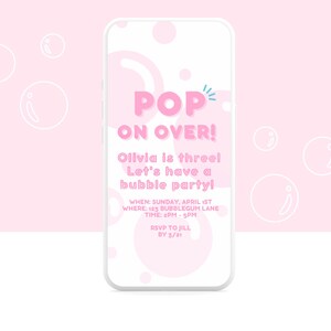 Thanks for Popping By! Bubble Theme Birthday Party Thank You Tags ...