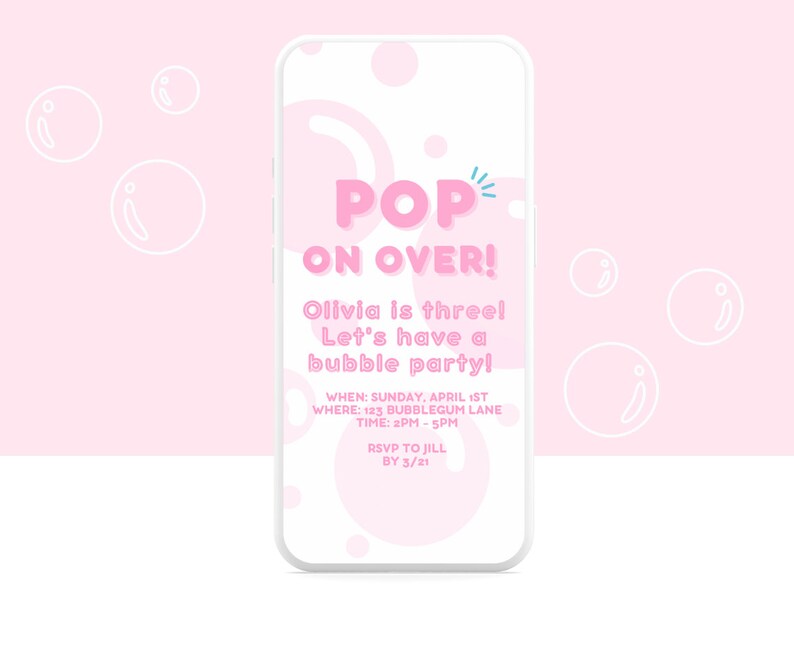 Thanks for Popping By! Bubble Theme Birthday Party Thank You Tags ...