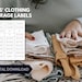Baby Clothes Size Labels, Kids' Clothes Storage, Children's Clothing ...