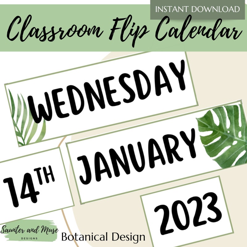 House Plant Calendar - Etsy UK