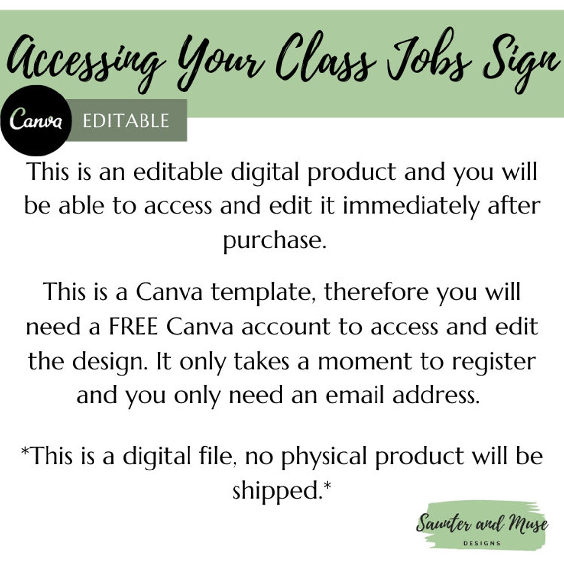 Tropical Class Jobs Sign - Classroom Jobs Poster - Editable - Classroom ...