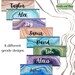 Geodes and Gemstones Classroom Desk Labels - Instant Download ...