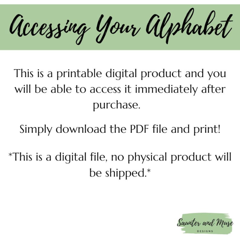 Tropical Alphabet Posters - Printable Classroom Alphabet - Instant ...