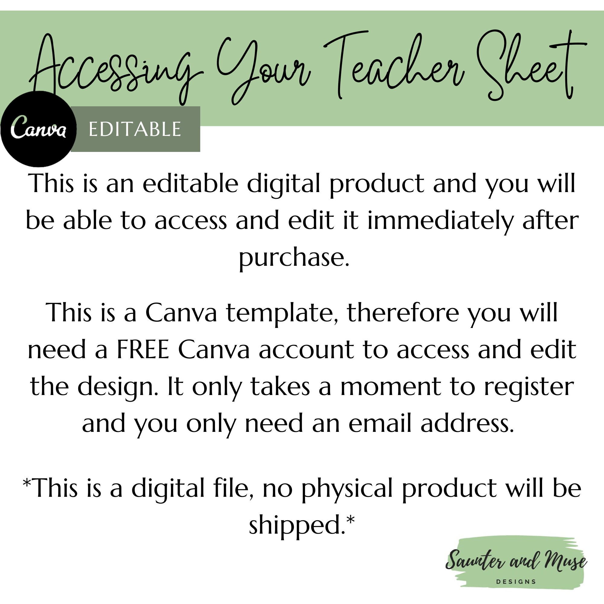 Tropical Meet the Teacher Sheet - Meet the Teacher - Editable - Instant ...