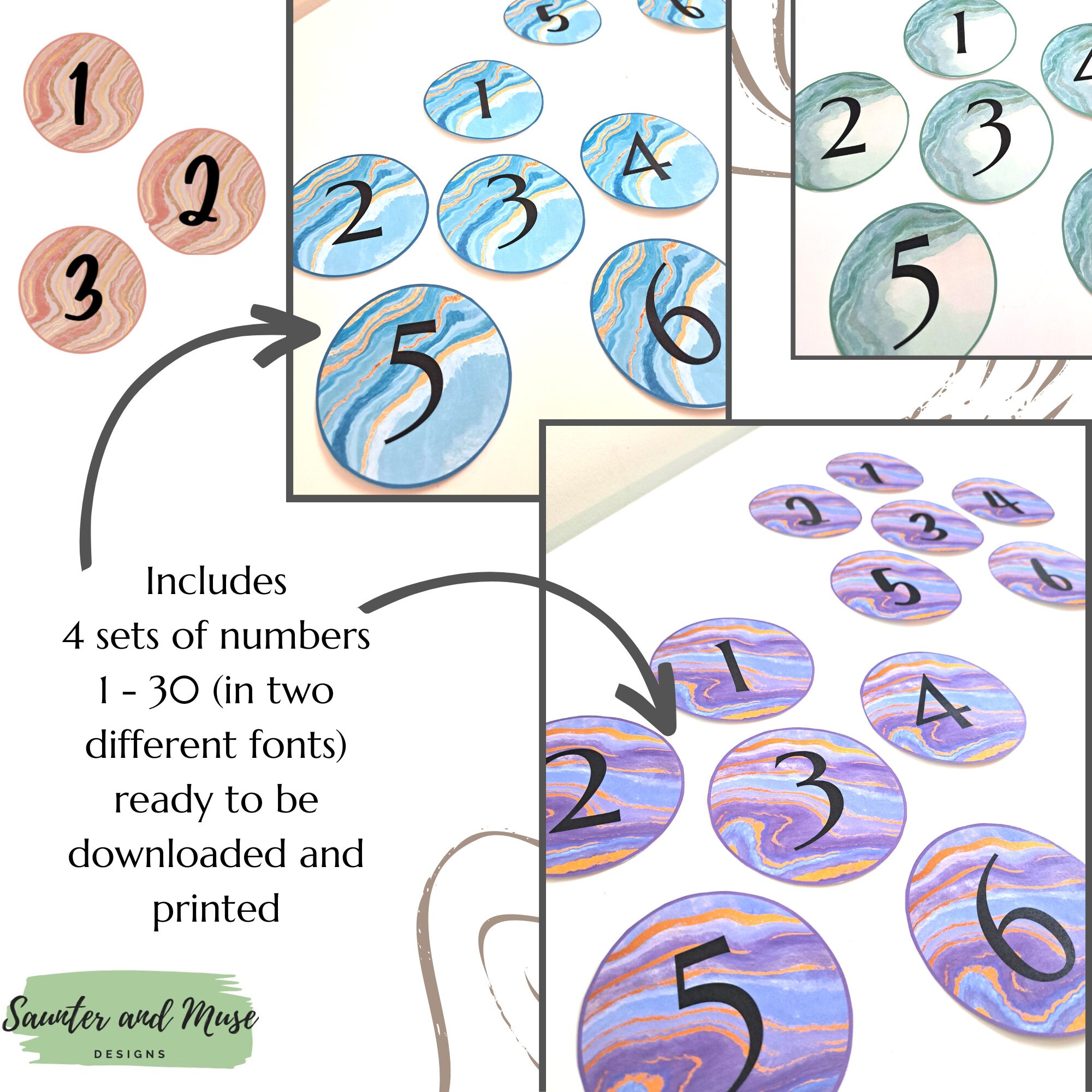 Geodes and Gemstones Classroom Labels - Editable - Geode Classroom ...