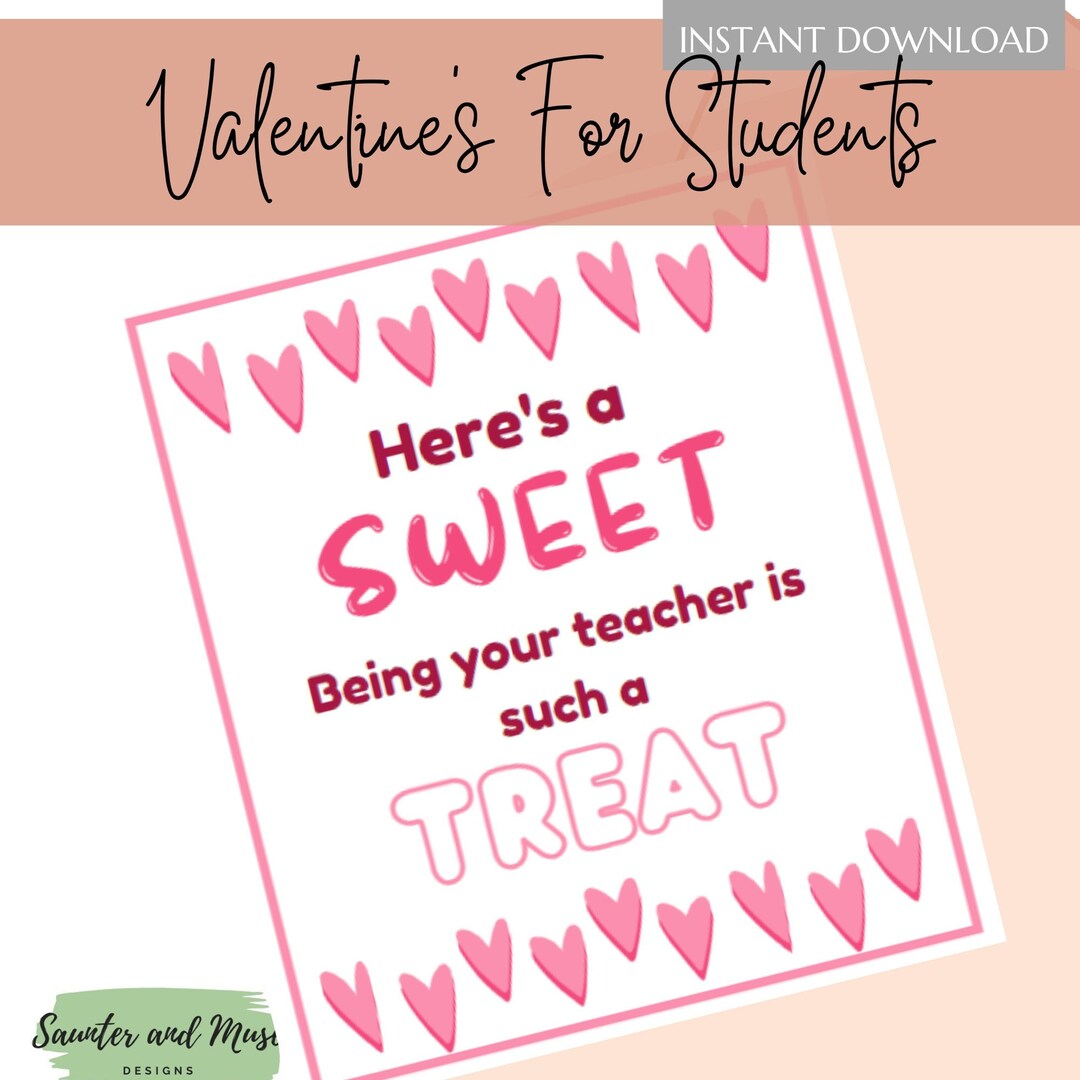 Valentine's for Classroom - Student Valentine's Day Cards - Valentine's ...